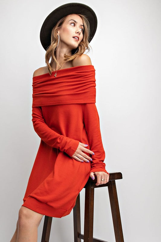Stunning Crimson Red Dress - Four Hanger Boutique